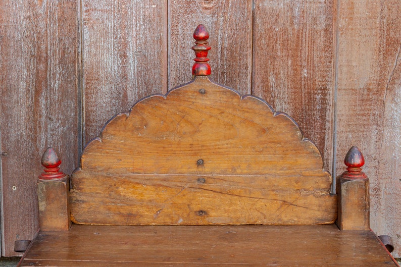 Rare Antique Pidda Chair Low Teak Pidda Chair Arched Back | Etsy