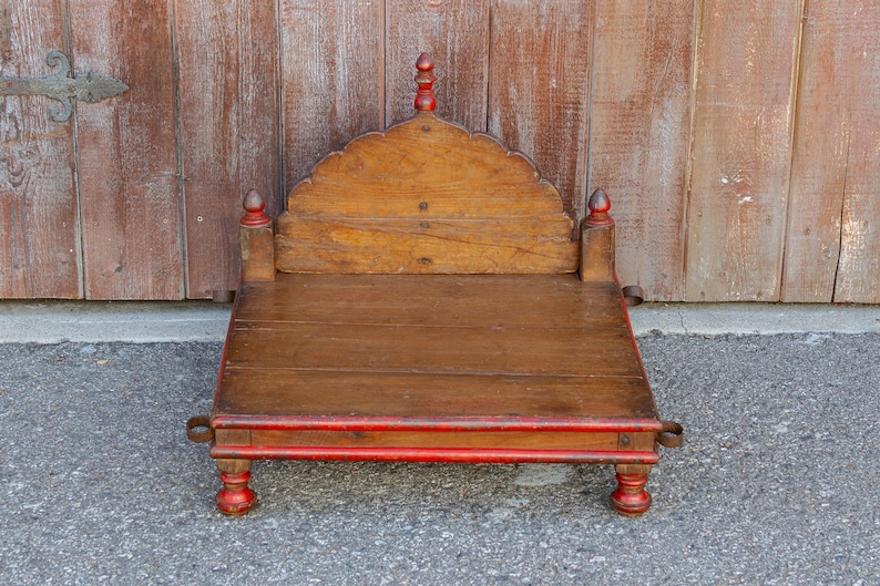 Rare Antique Pidda Chair Low Teak Pidda Chair Arched Back | Etsy