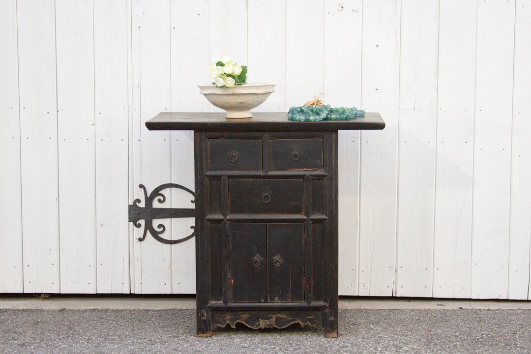 Antique Chinese Qing Style Money Dresser, Small Chinese Dresser ...