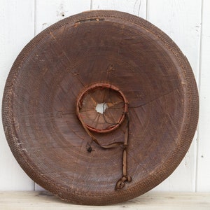 Early 20th Century Toraja Hat From Sulawesi Island, Antique Round Hat ...