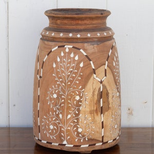 Large Vintage Anglo Indian Ghee Pot,vintage Anglo Indian Ghee Jar,anglo ...