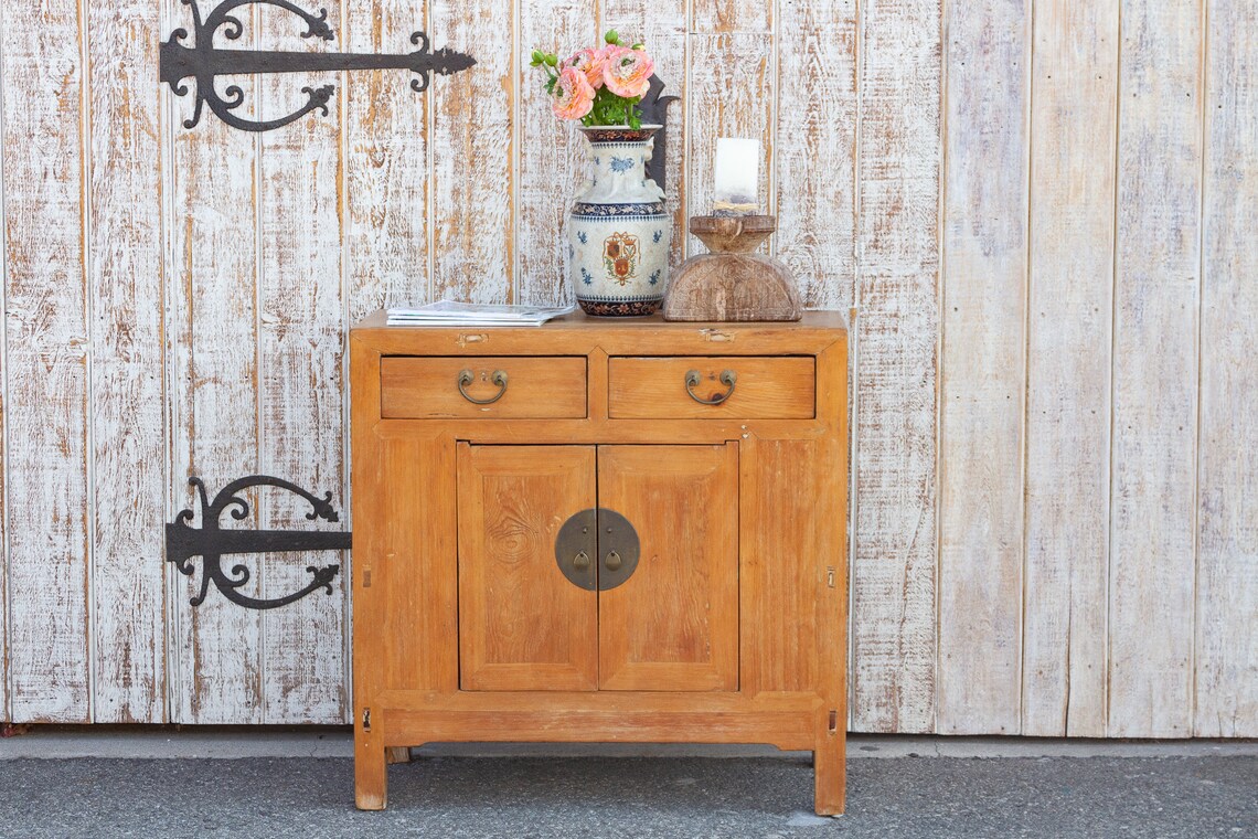 Charming Asian Farmhouse Buffet Cabinetchinese Buffet - Etsy