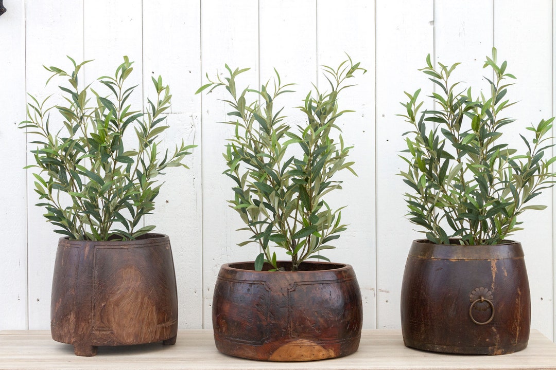 Vintage Textured Naga Rice Bowl, Rustic Grains Bowl, Wooden Hand Carved ...