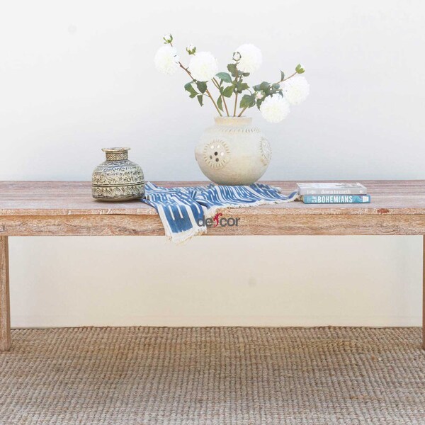 Whitewashed Table - Etsy