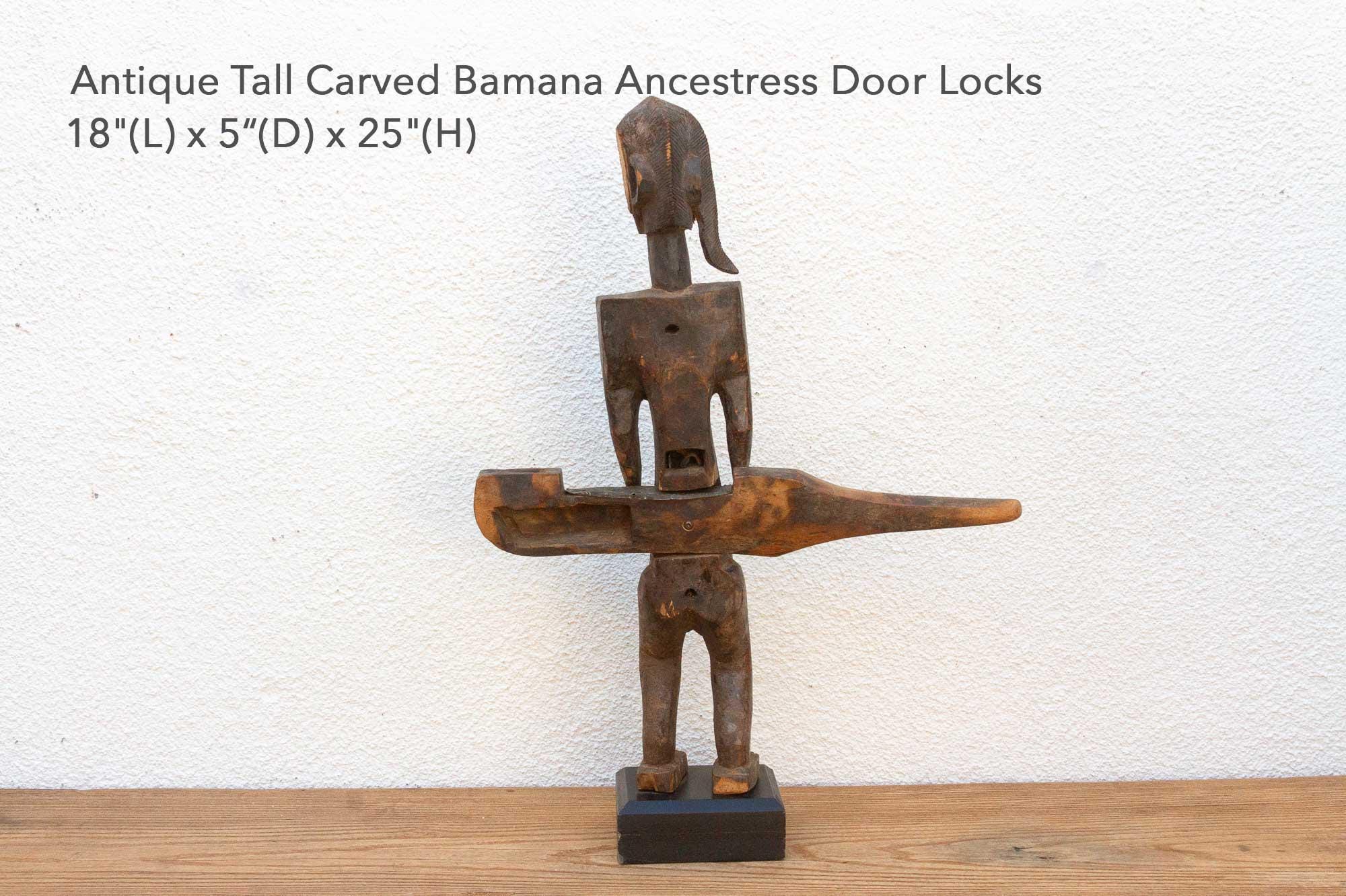 Antique Carved Wood Door Lock: African Tribal Art - Etsy