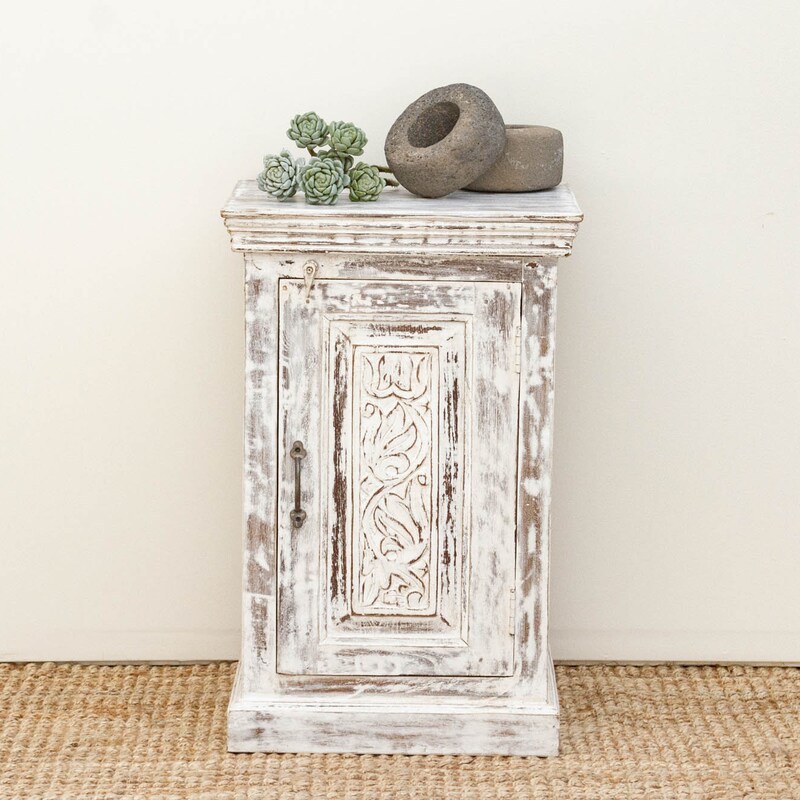 Distressed White - Etsy