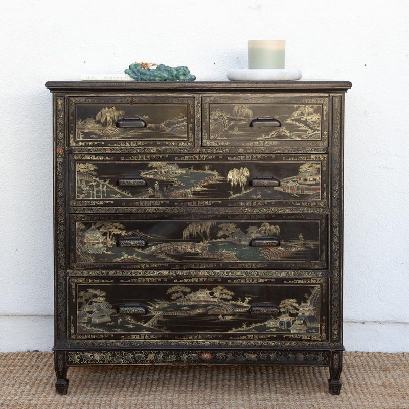 Asian Chest - Etsy