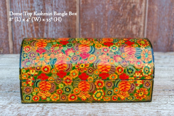 Hand Painted Kashmiri Box,hand painted box,Indian pai… - Gem