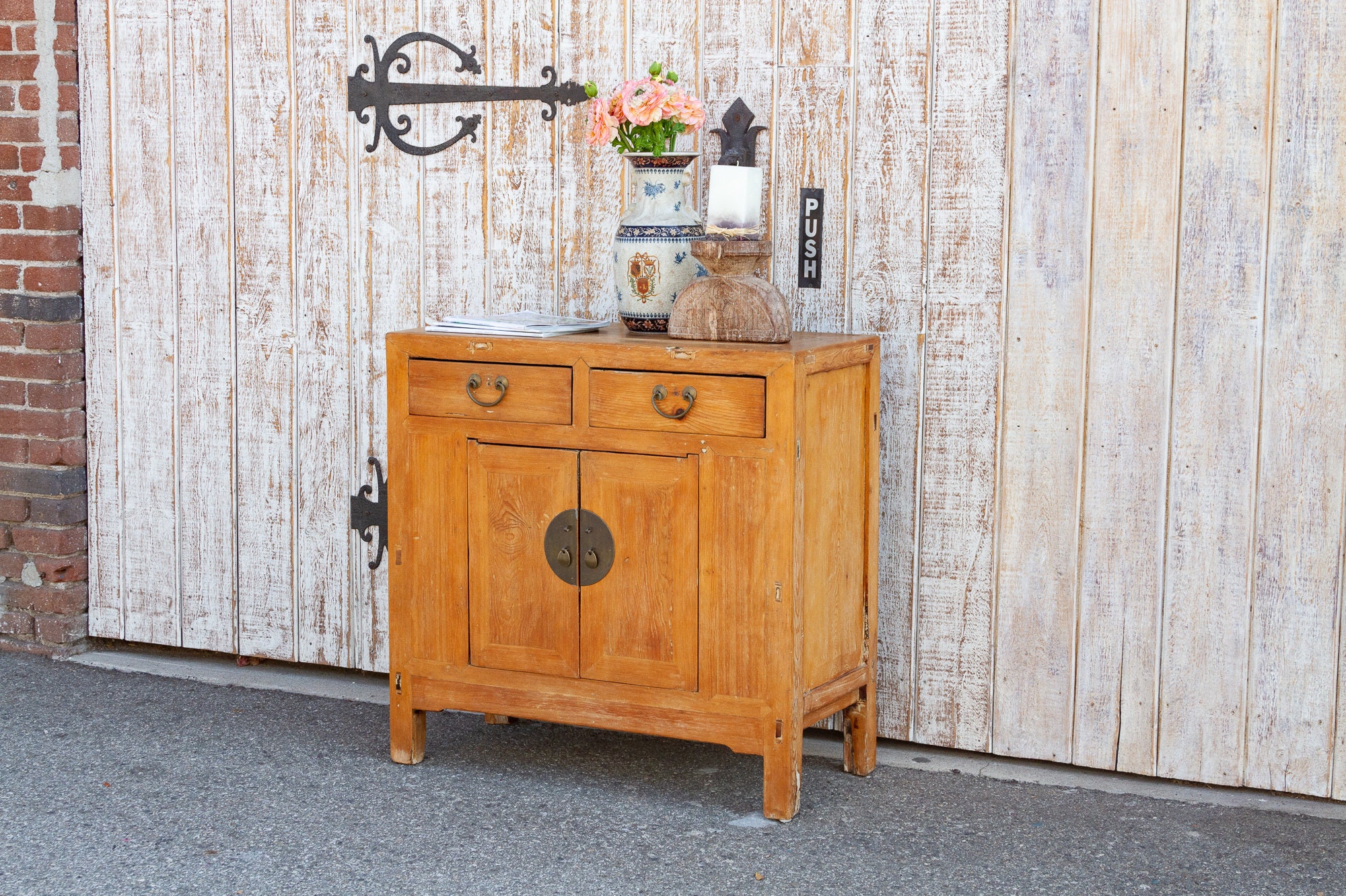 Charming Asian Farmhouse Buffet Cabinetchinese Buffet - Etsy