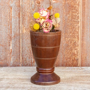 Antique Large Nedun Goblethand-carved Wooden Gobletflower - Etsy