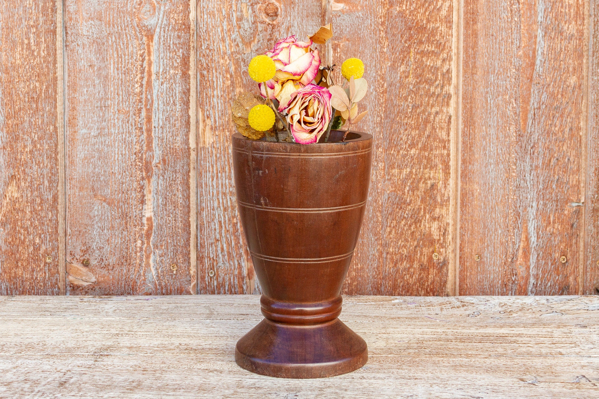 Antique Large Nedun GobletHand-carved Wooden GobletFlower | Etsy