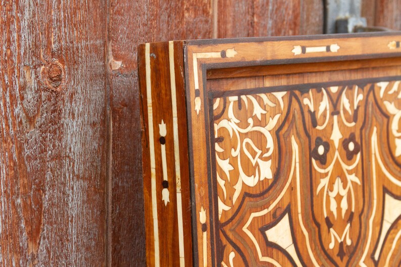 Agra Brass Inlay Wall Panelinlaid Decorative Panelcopper - Etsy