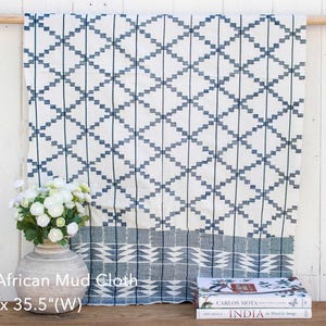 Tutsi Mud Cloth Blanket, Kesi African Mud Cloth, African Mud Cloth ...