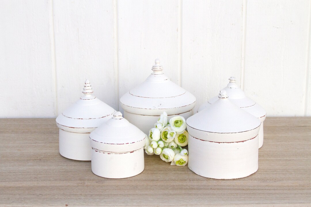 Tikka Box,white Box,indian Wood Box,indian Decor,white Decorative Box ...