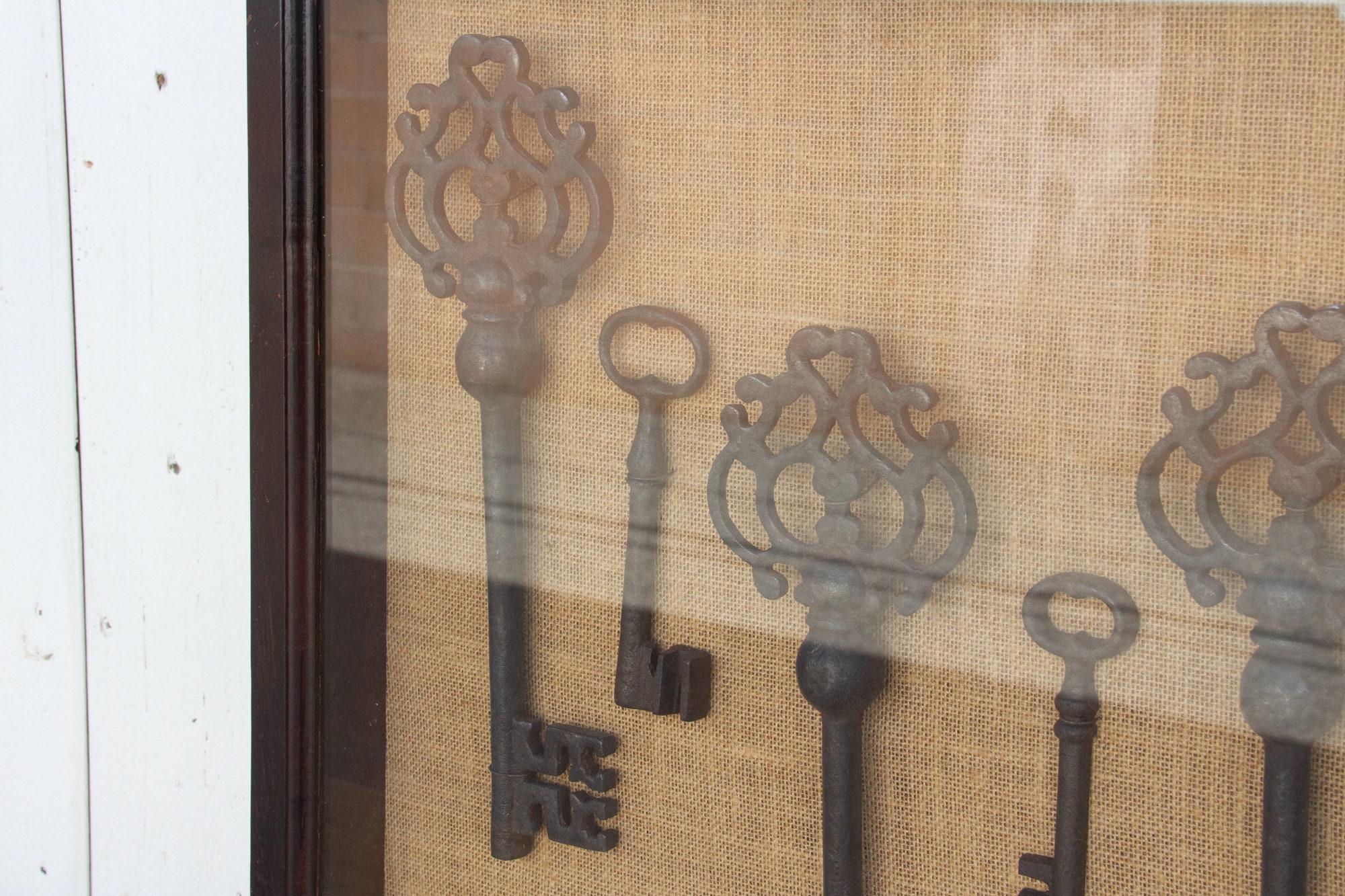 Vintage Keys Shadow Box Wall Art Shadow Box Decorative - Etsy