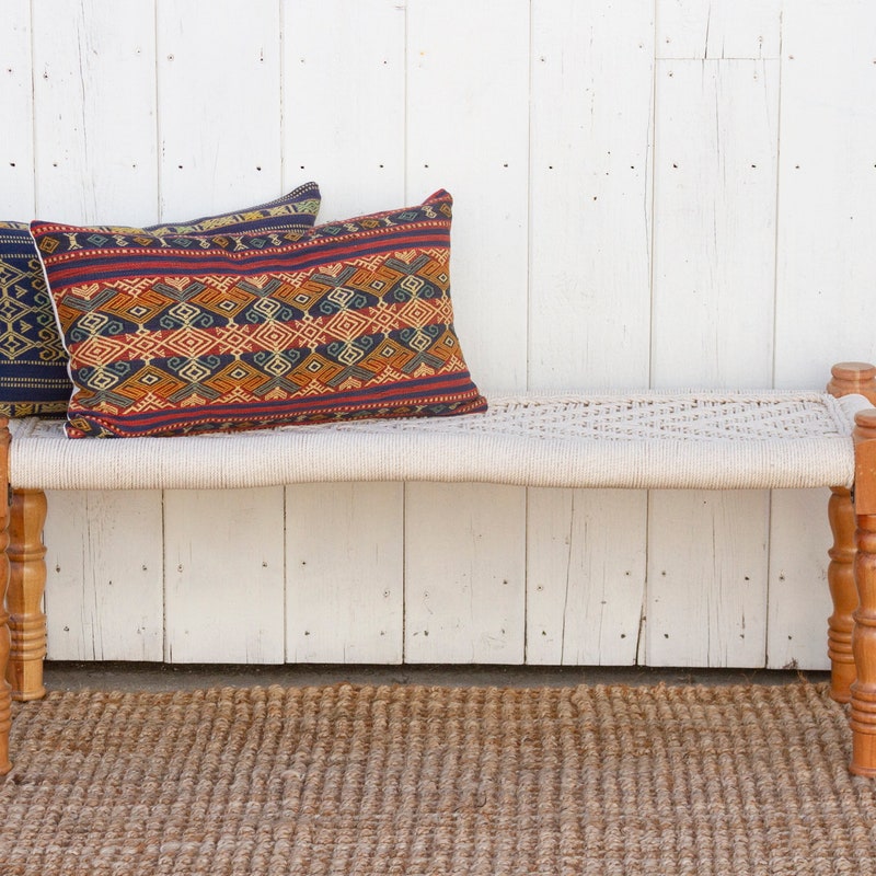 Woven Bench - Etsy