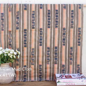 Tutsi Mud Cloth Blanket, Kesi African Mud Cloth, African Mud Cloth ...