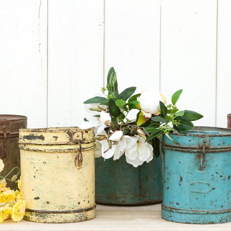 Rustic Container - Etsy