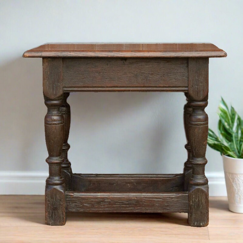 Primitive Side Table - Etsy