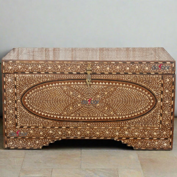 Bone Inlay Chest - Etsy