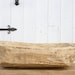 Massive Antique Bleached Wood Trough Planter, Wooden Trough, Tree Trunk ...