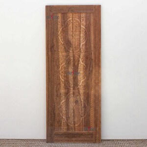 Hand-carved Reclaimed Teak Moorish Medallion Door, Carved Teak Entrance ...