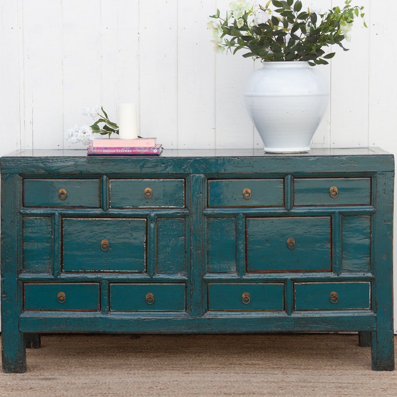 Blue Dresser - Etsy