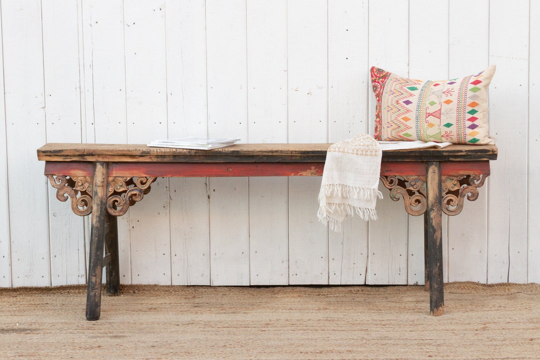 Beautifully Carved Low Altar Table, Hand-carved Altar Table ...