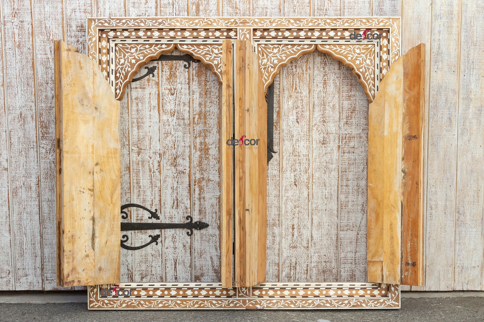 Royal Arched Mihrab Marquetry Window Panel Architectural | Etsy