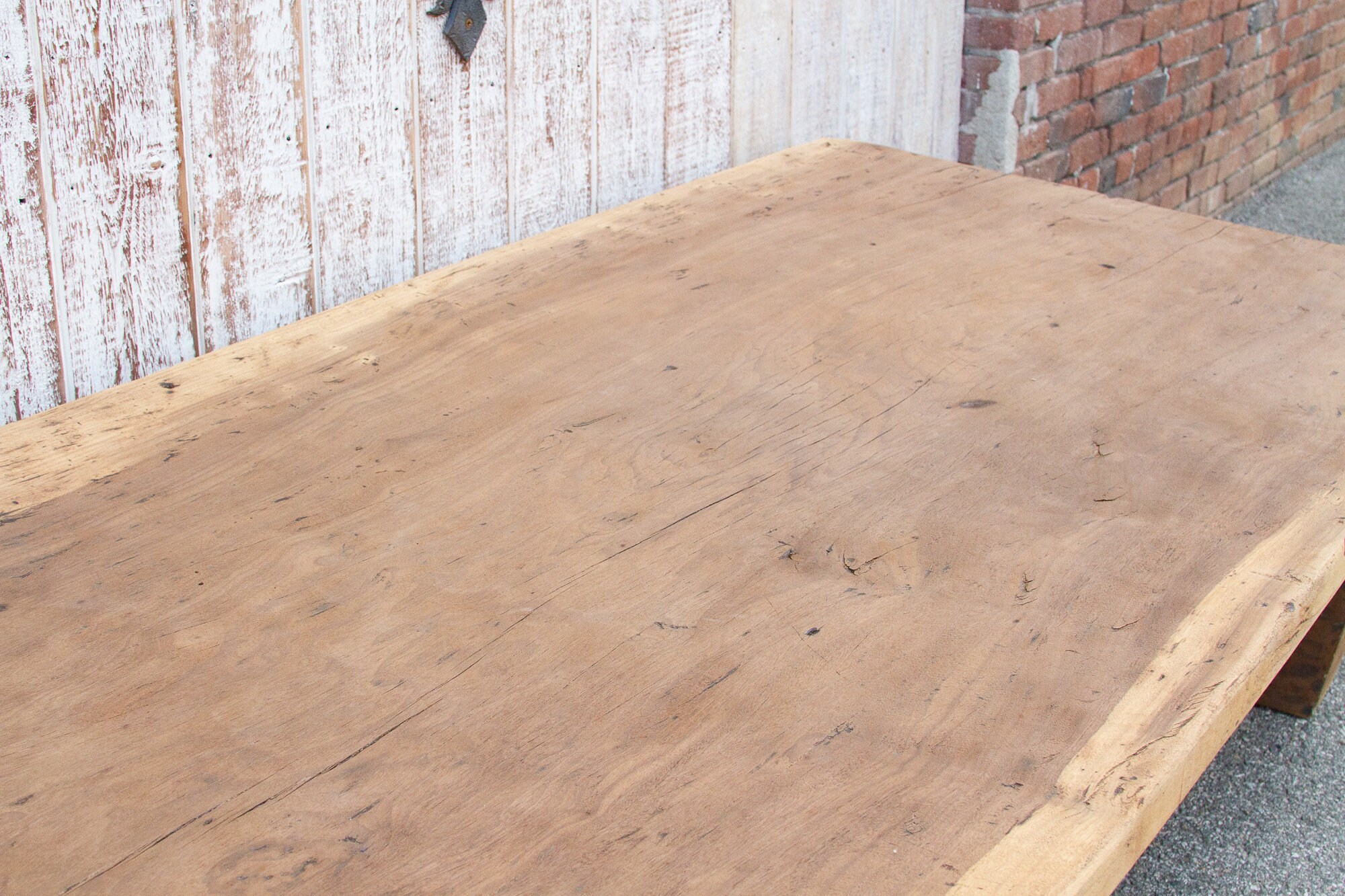 Antique Teak Log Coffee Table: Large Rustic Naga Daybed - Etsy
