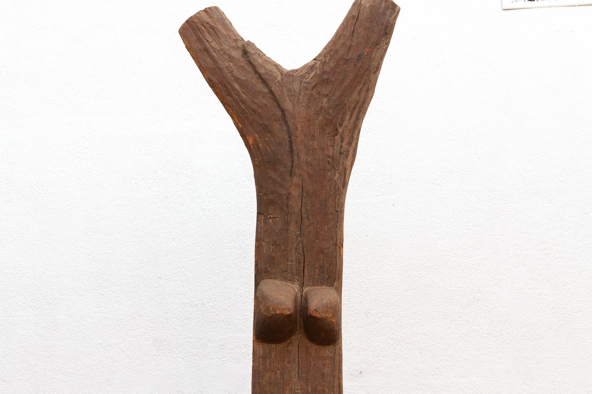 Rare Antique Dogon House Post: African Tribal Wood Carving Sculpture - Etsy
