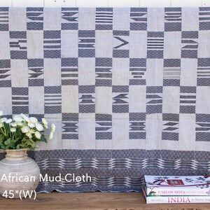 Tutsi Mud Cloth Blanket, Kesi African Mud Cloth, African Mud Cloth ...