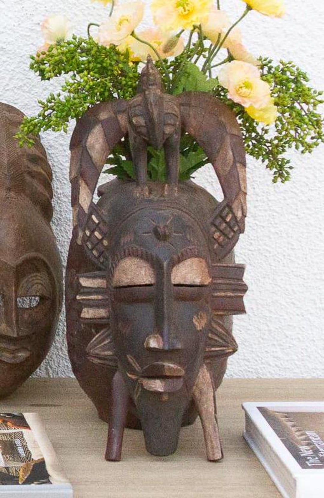 Vintage Ijo Bird Headrest Mask: West African Tribal Art - Etsy