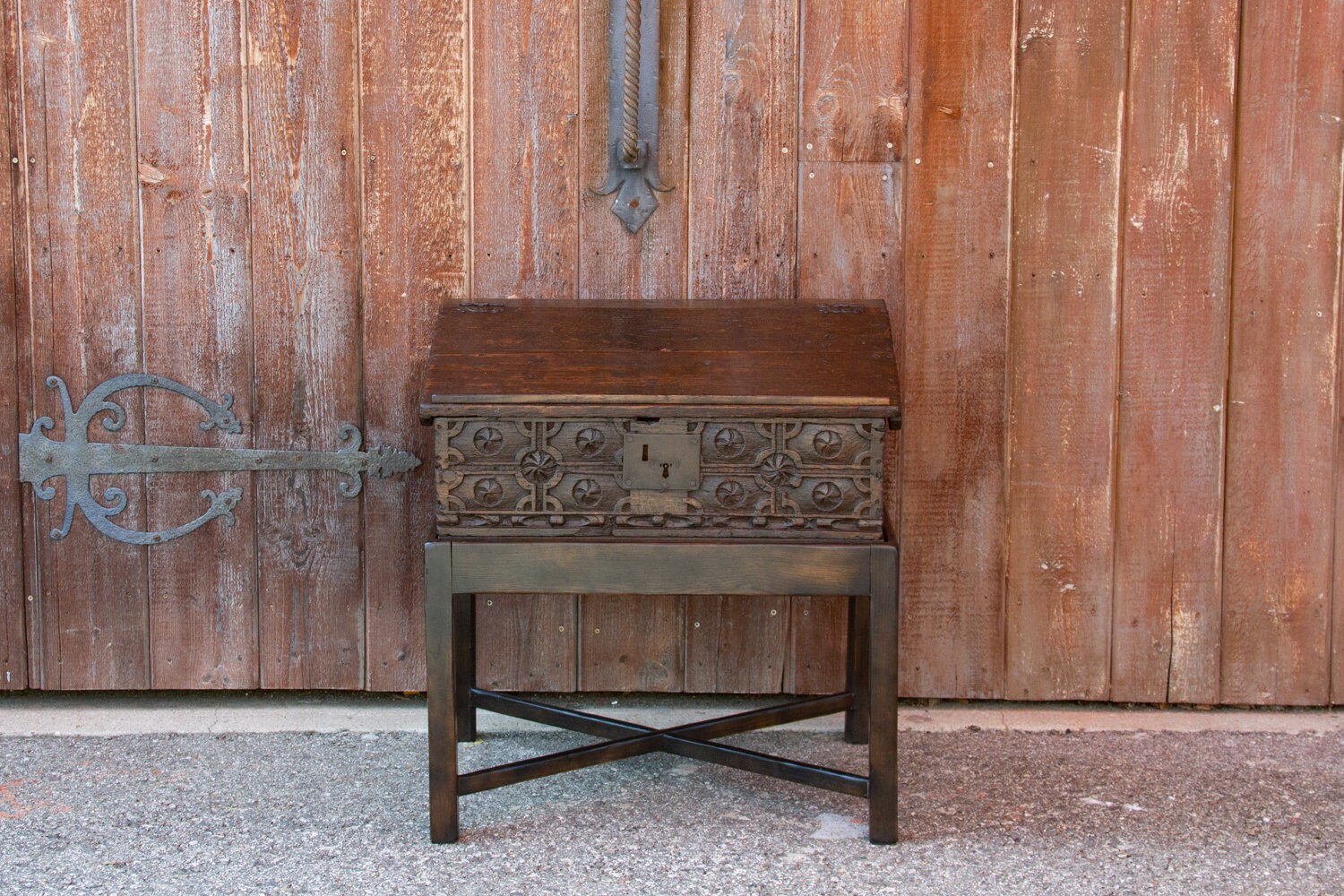 18th Century Writing Box on Stand Carved Box on Stand - Etsy