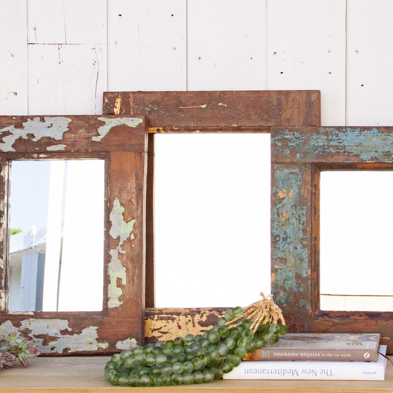 Rustic Mirror - Etsy