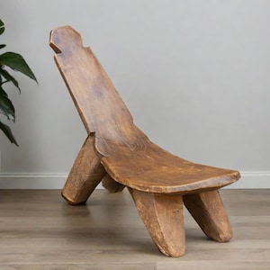 Antique Dagalo Lobi Primitive Chair,african Tribal Chair,hand Carved ...