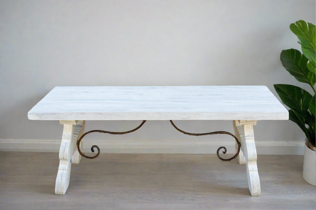Spanish Tavernera Coffee Table, Rustic Spanish Coffee Table, Farmhouse ...