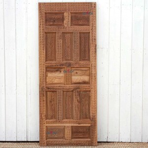 Spanish Colonial Floral Carved Door, Floral Carved Entrance Door ...