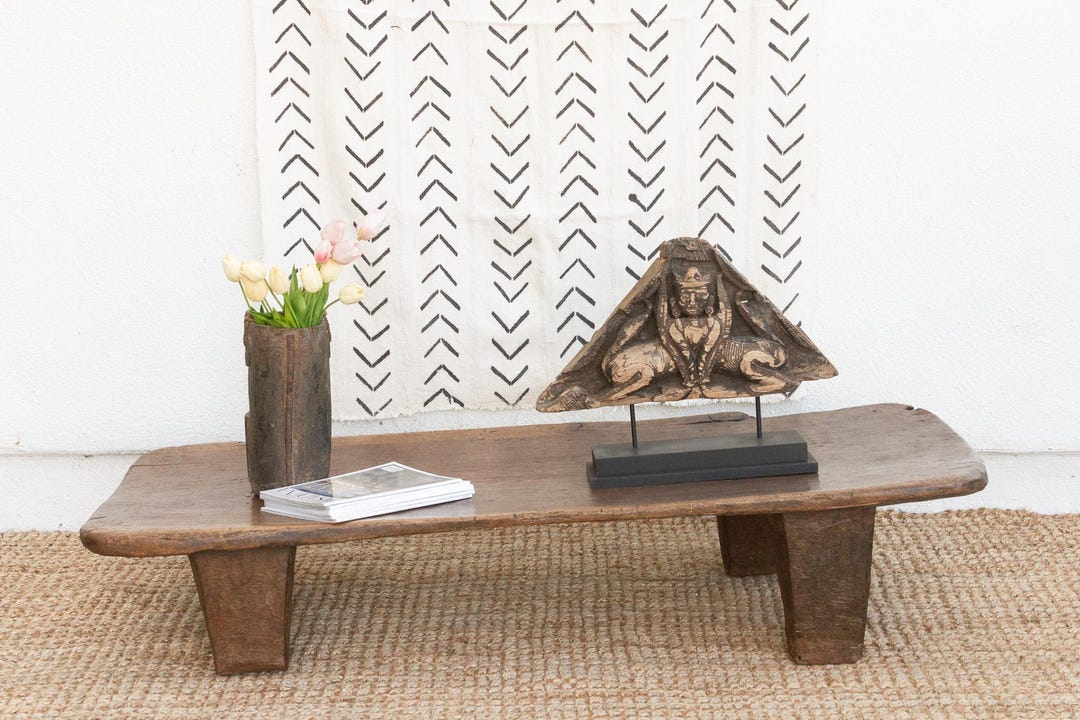 Antique Senufo Kpelie Rustic Bench, Senufo Kpelie Bench, African Bench ...