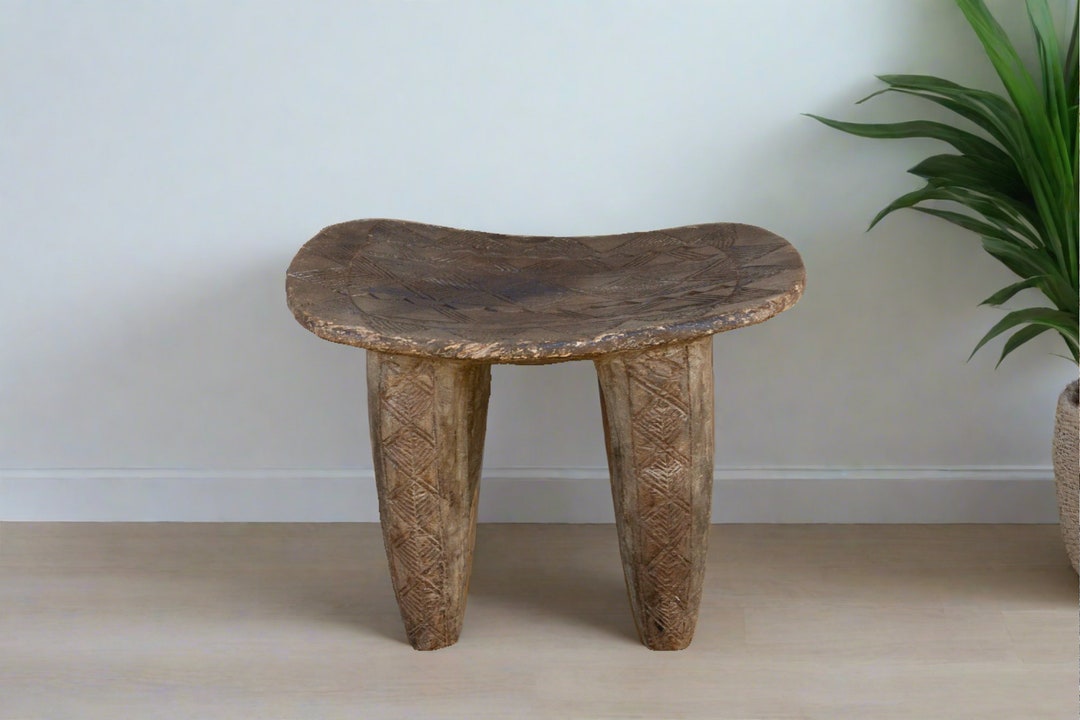 Antique Senufo Side Table: Hand-carved African Tribal Stool - Etsy