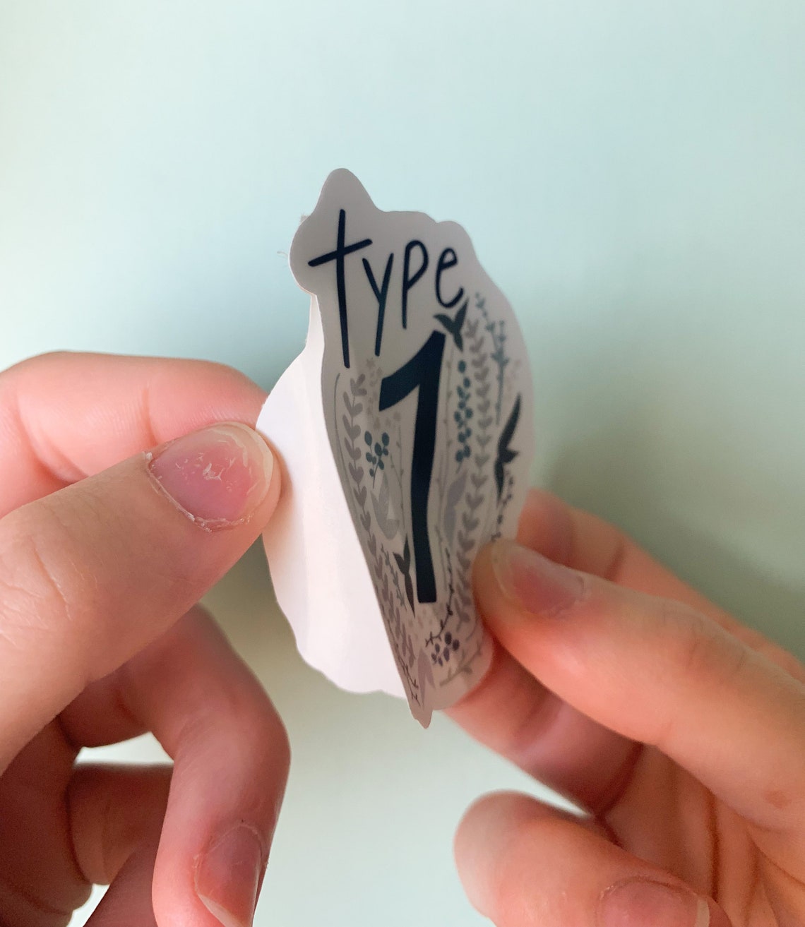 Enneagram Type 1 Sticker || One Decal || Laptop, Water Bottle, Journal ...