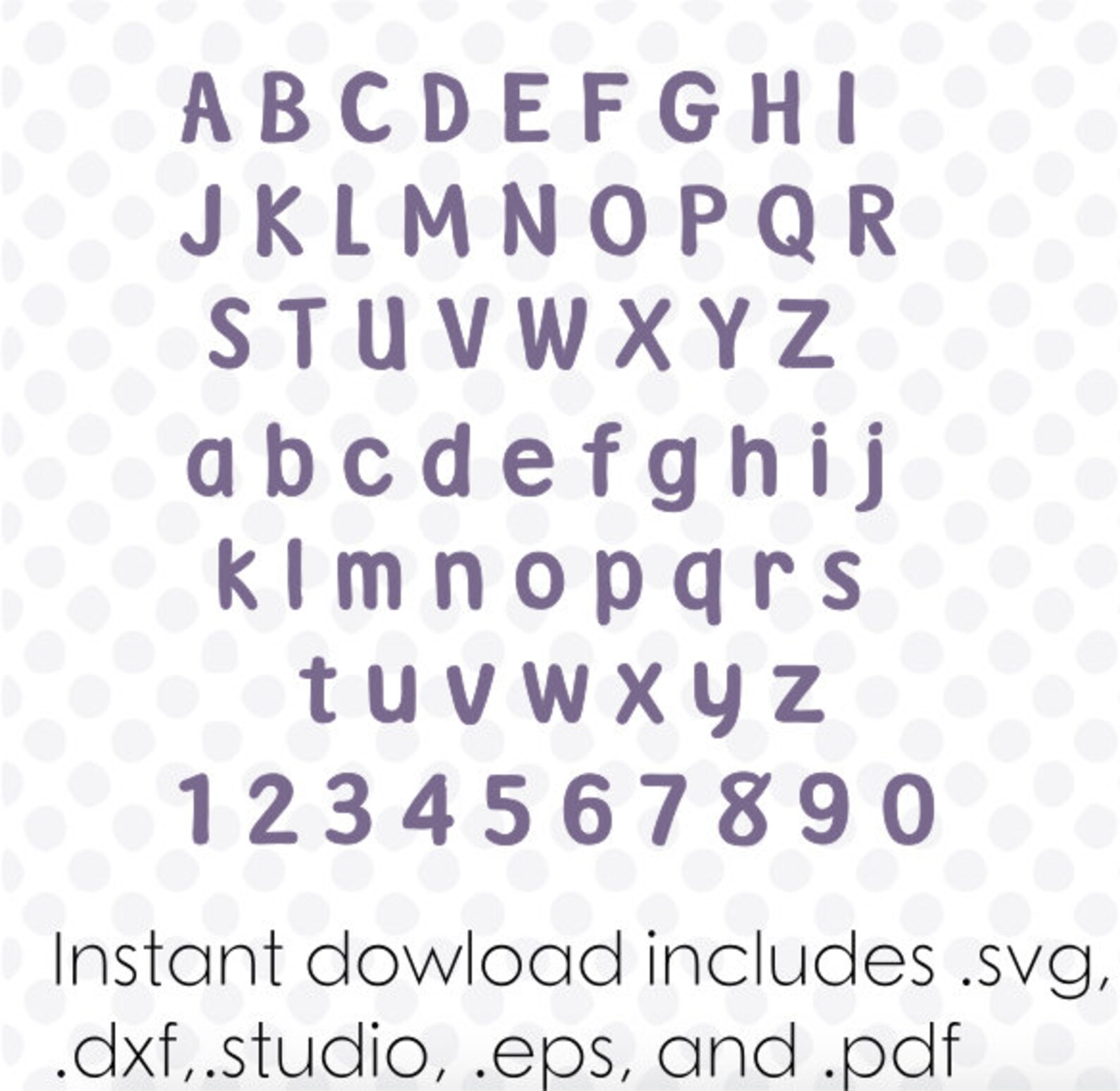 Winnie Font Svg File Alphabet Instant Download Zipped .dxf - Etsy