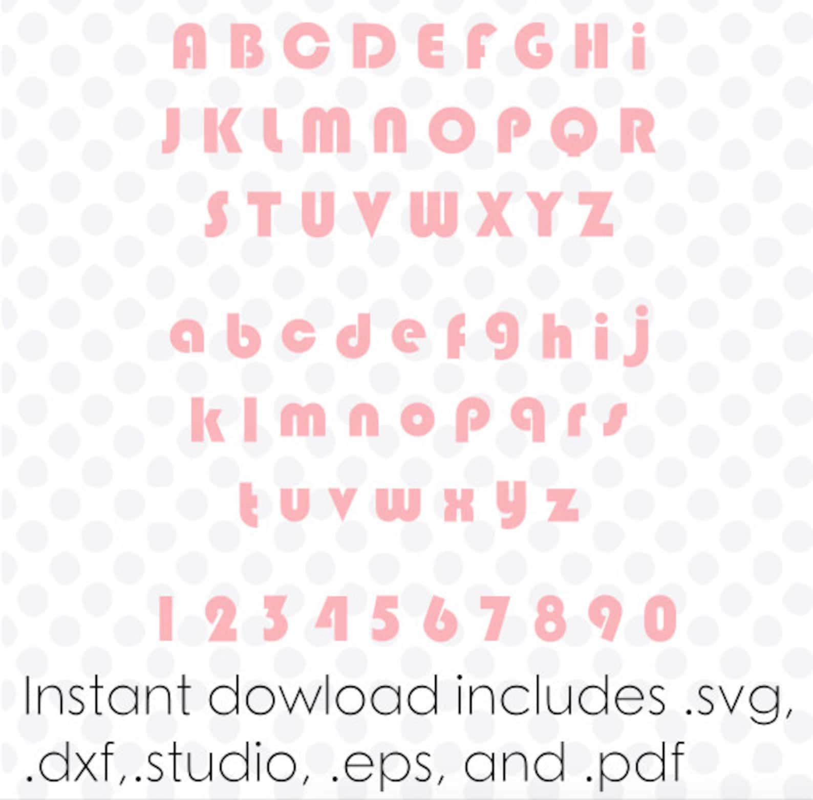 Groovy Font Svg File Alphabet Instant Download Zipped .dxf | Etsy