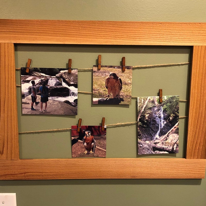 Clothespin Frame - Etsy