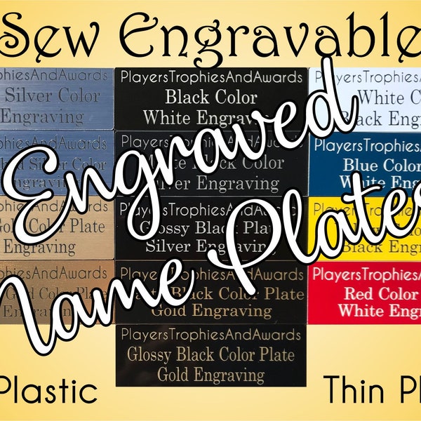 Trophy Engraving Plates - Etsy