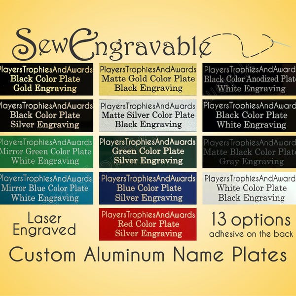Engraved Metal Sign - Etsy