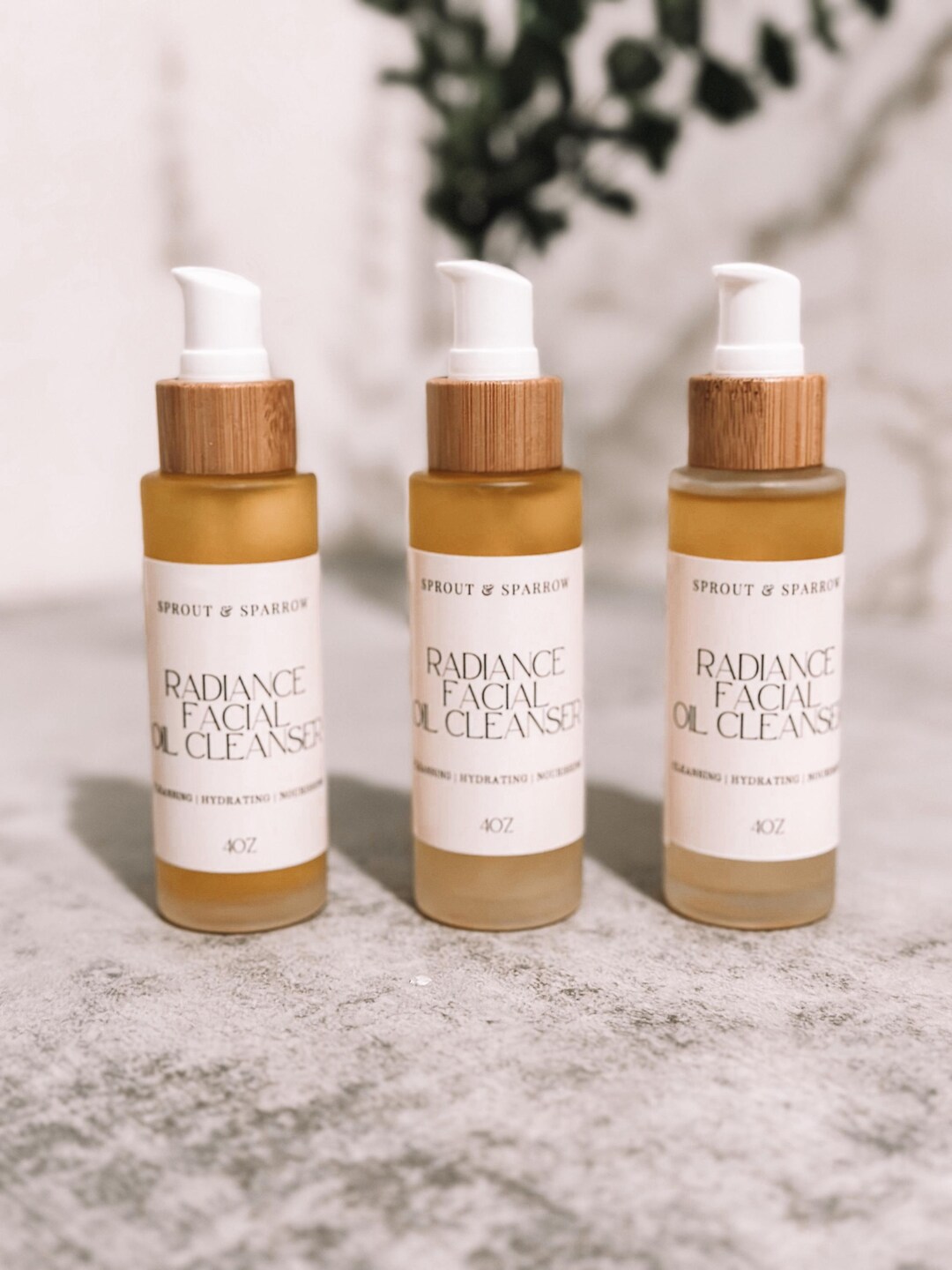 Oil Face Cleanser, Oil Make up Remover, Natural Skin Care, Sensitive ...