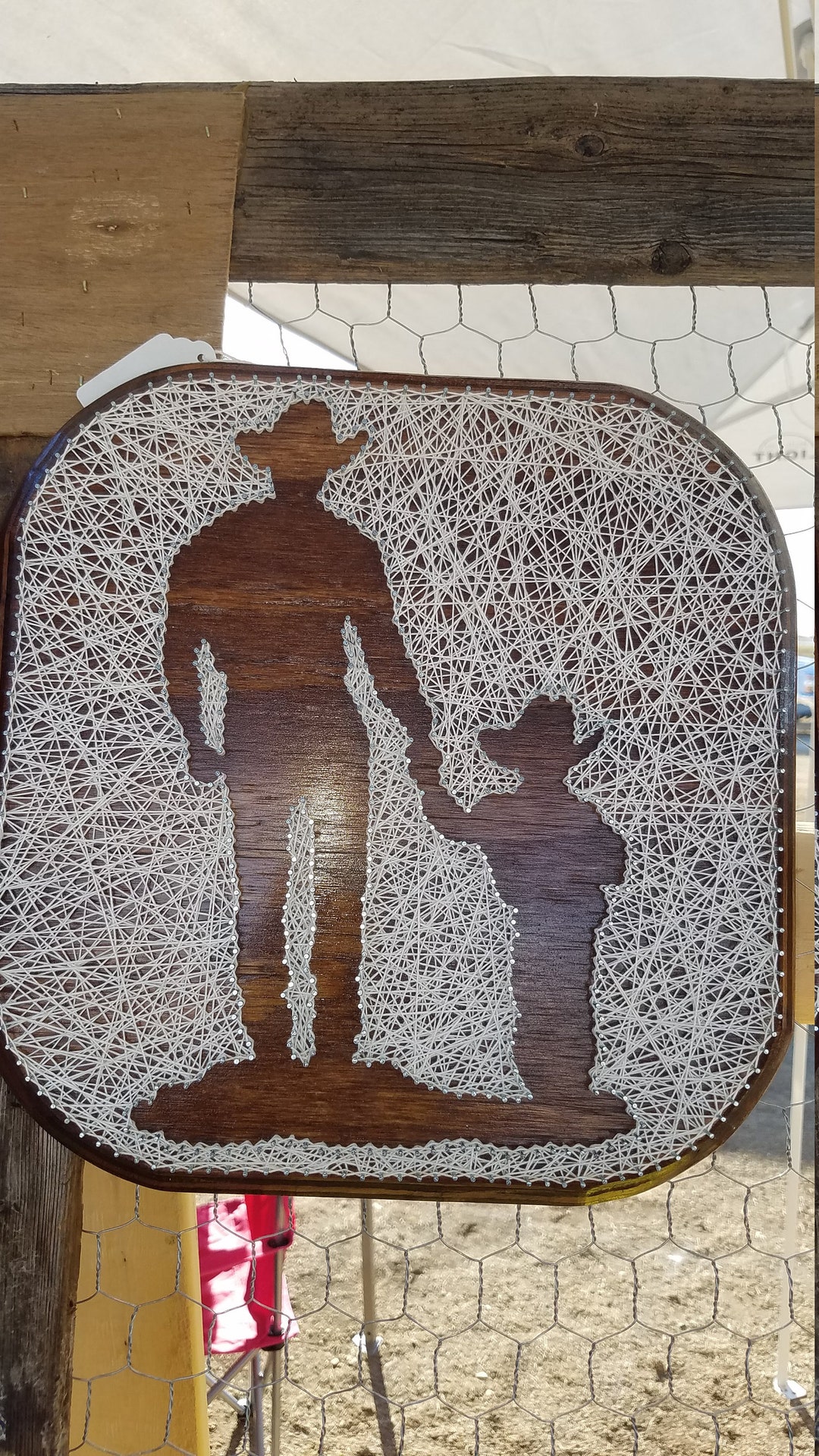 Cowboy & Son String Art Sign - Etsy