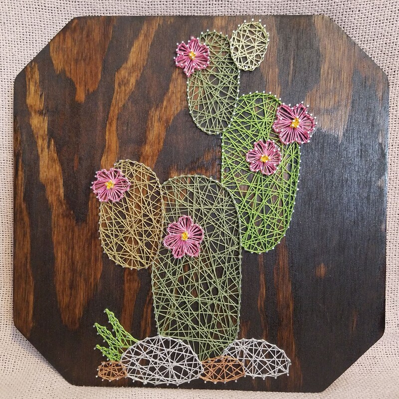 Cactus String Art - Etsy
