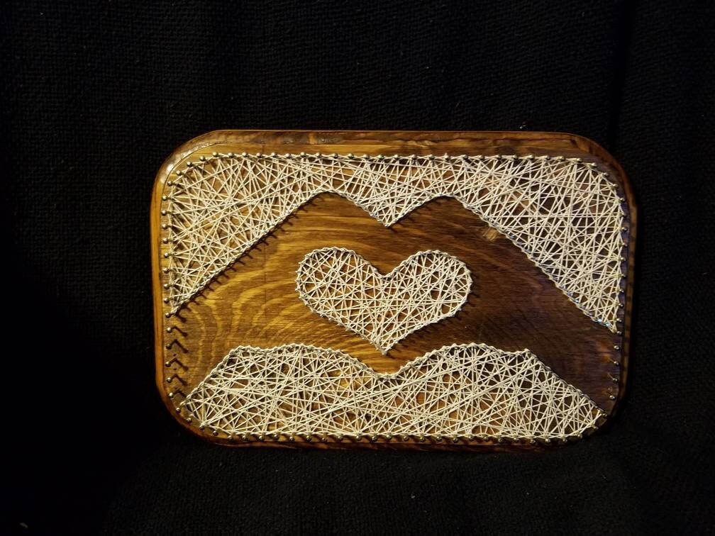 Heart Hands String Art Sign - Etsy